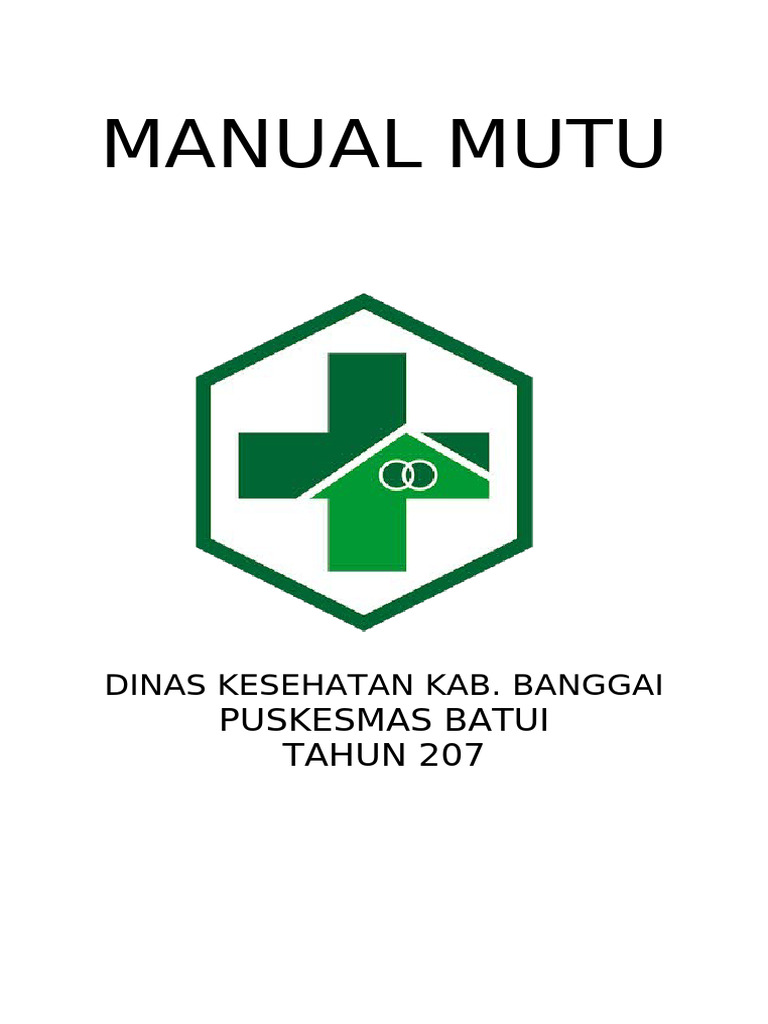 Manual Mutu | PDF