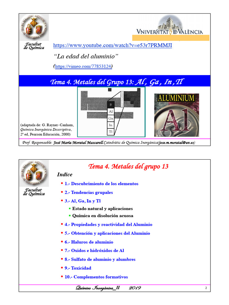 Tema 4 Metales Grupo13 | PDF