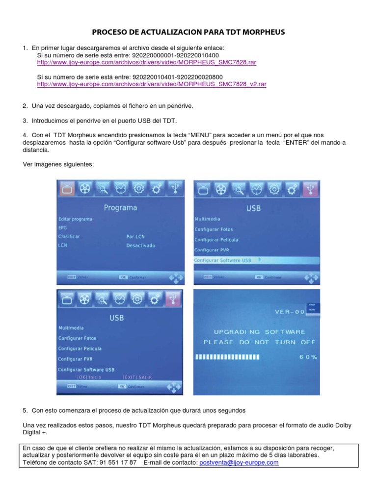 MORPHEUS Manual Update | PDF | Informática