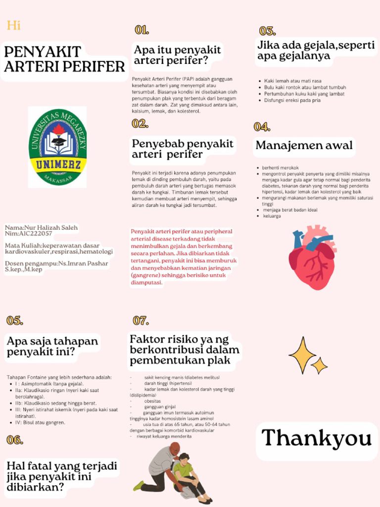Leaflet Arteri Perifer | PDF