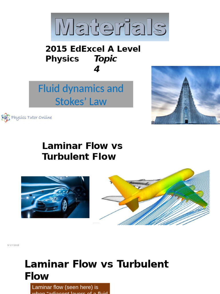 2. Fluid Dynamics and Stokes Law | PDF