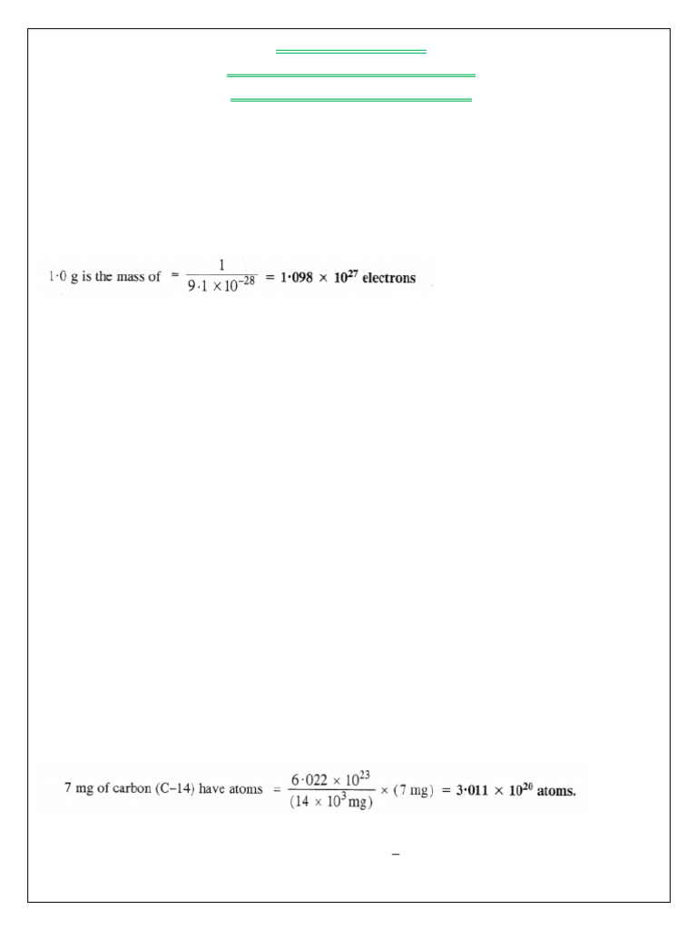 Class 11 Chapter 2 Exercise Solutions | PDF