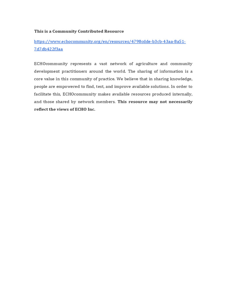 ECHOcommunity Copyright Statement | PDF