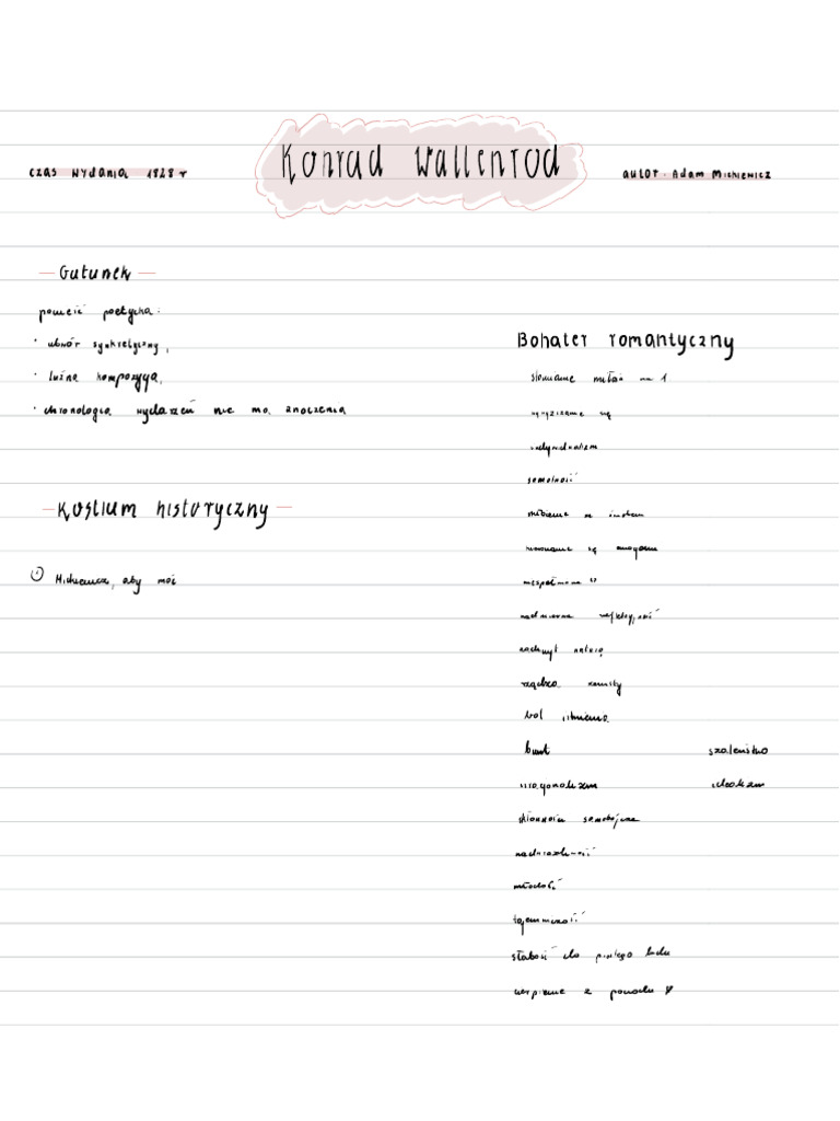 Konrad Wallenrod | PDF