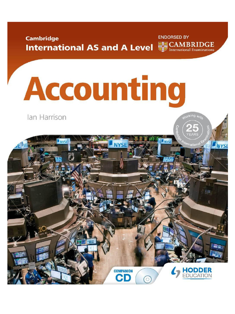 Cambridge International AS and A Level Accounting by Ian Harrison | PDF