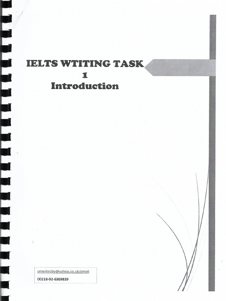 Ielts Writing Task1 | PDF