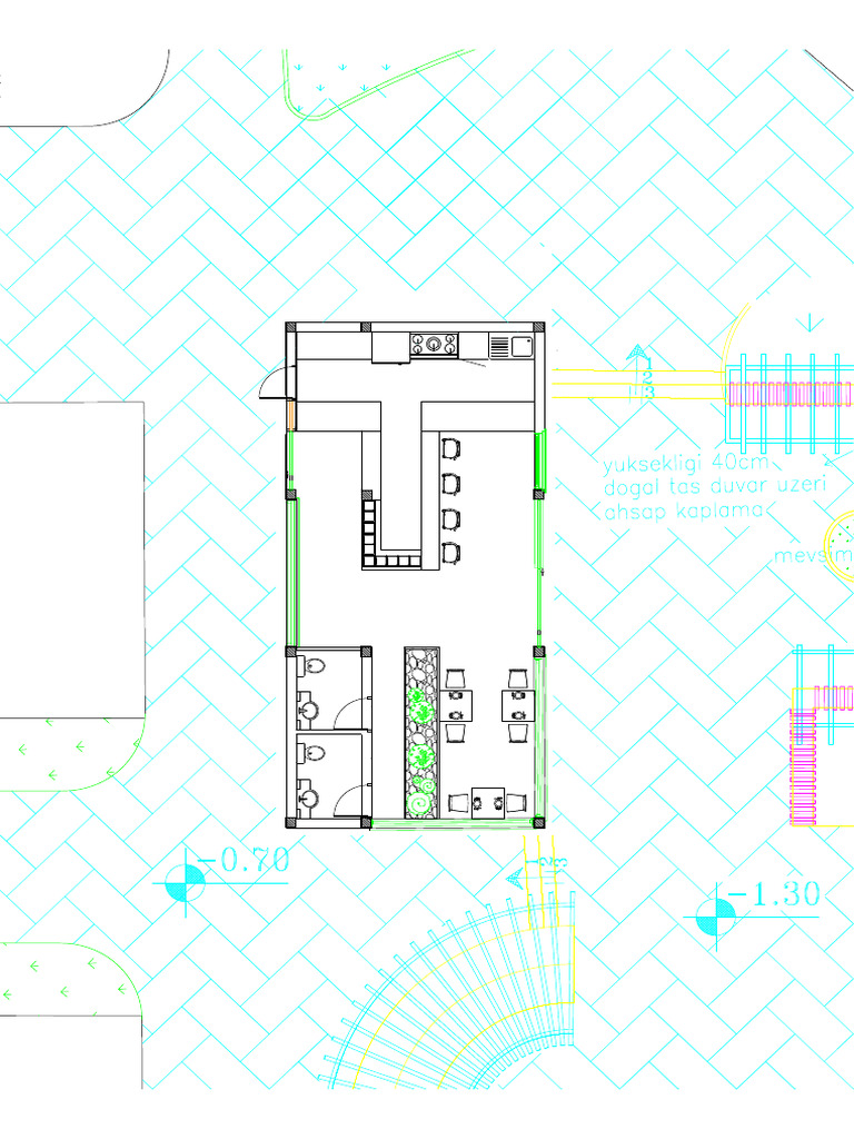 A2 SİYAH BEYAZ GROUND FLOOR PLAN | PDF