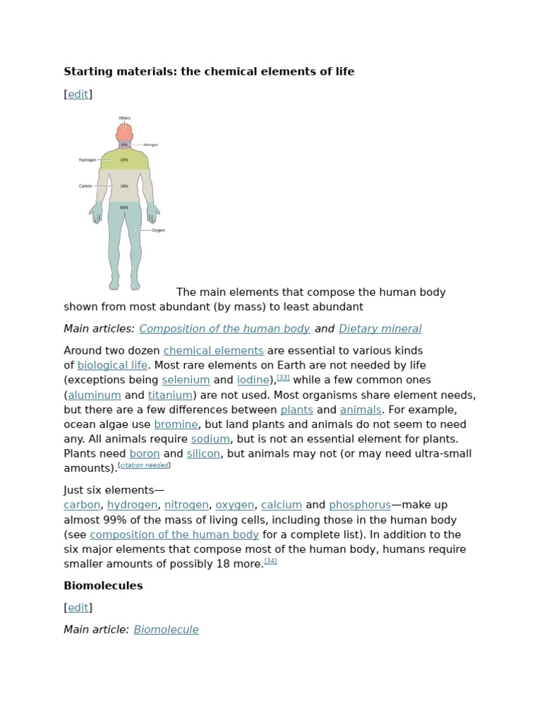 Starting materials | PDF
