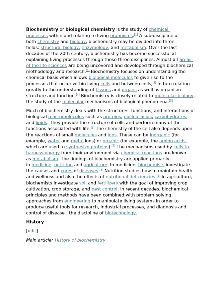 Biochemistry | PDF
