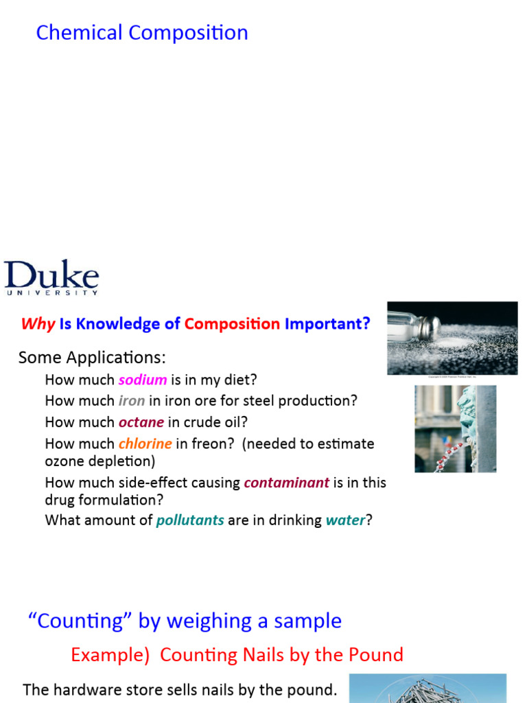 chemical composition | PDF