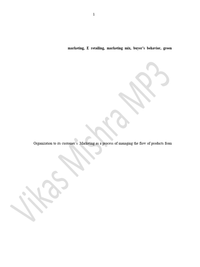 Management Perspective 3 Unit One Complete Note | PDF