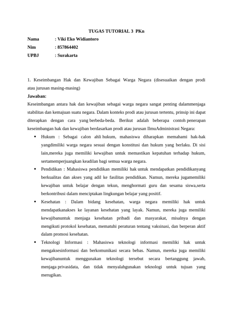 TUGAS 3 PKn | PDF
