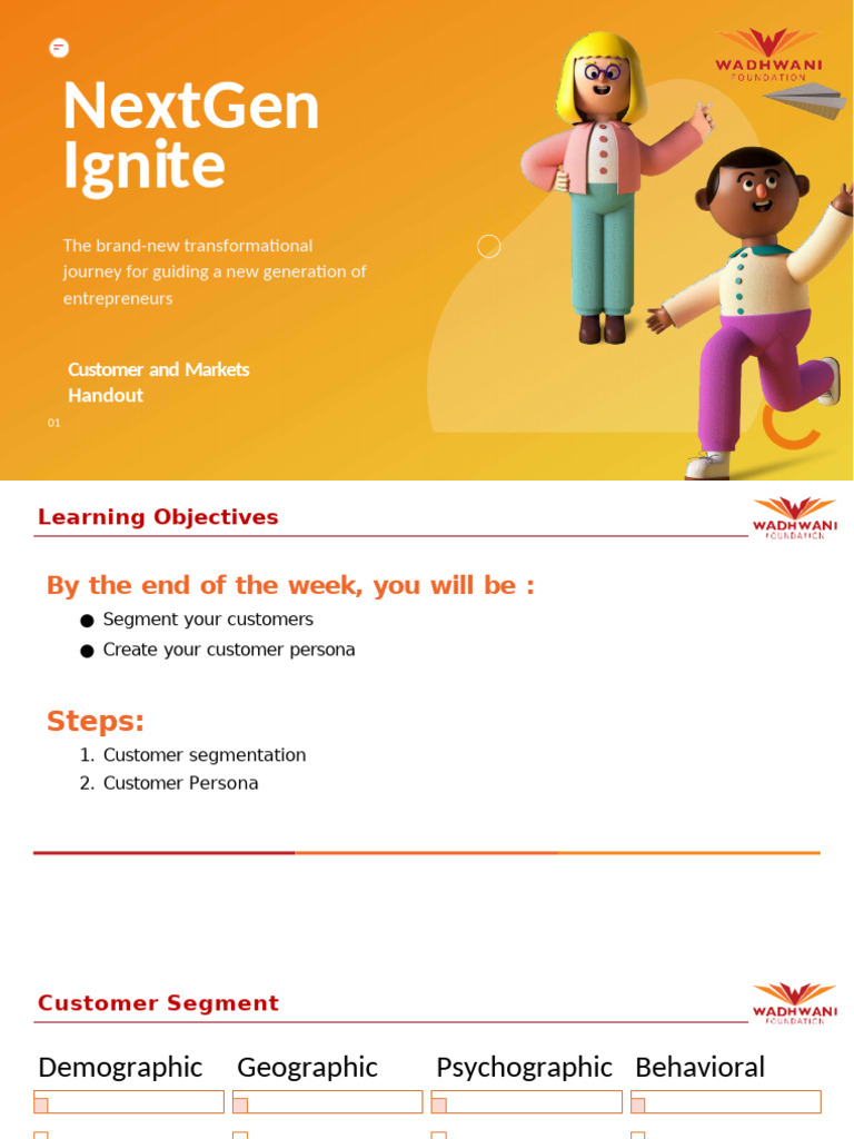 Customer and Market Module 3 Handouts-1 | PDF