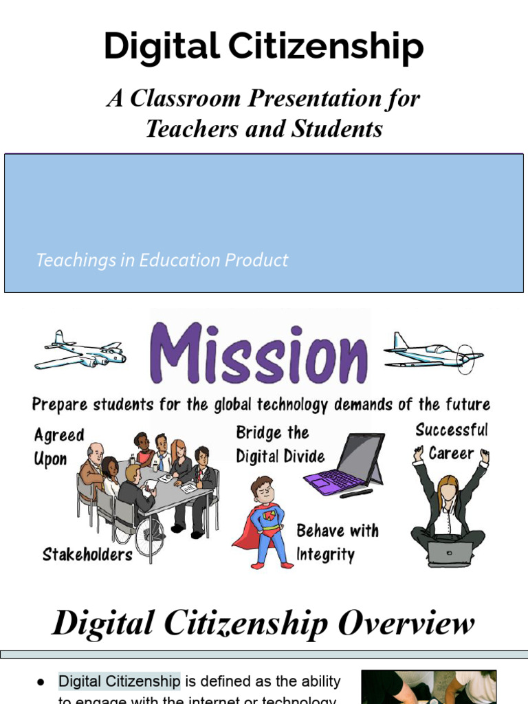 Digital Citizenship | PDF