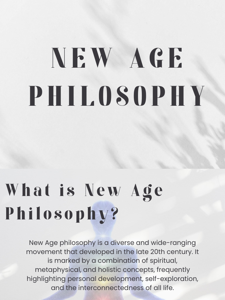 New Age Philosophy | PDF