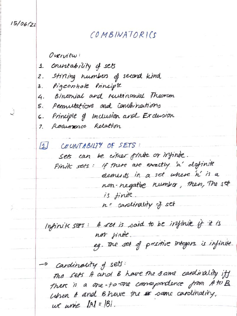 SYBSc Sem 3 SMAT0303 Notes | PDF