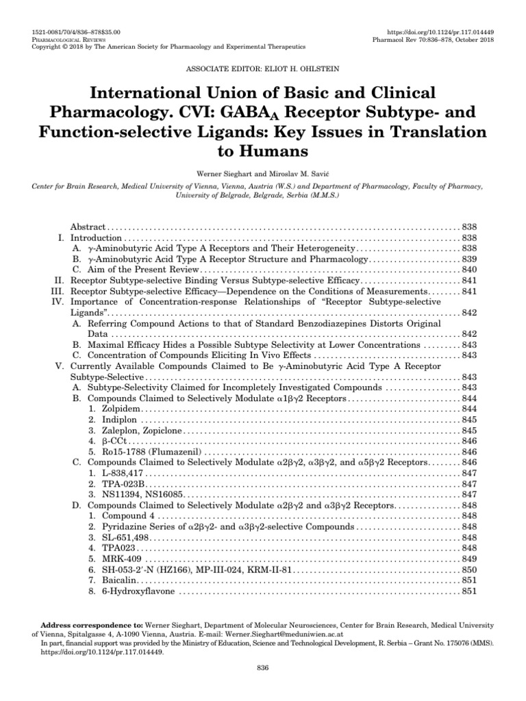 gaba yolakları | PDF