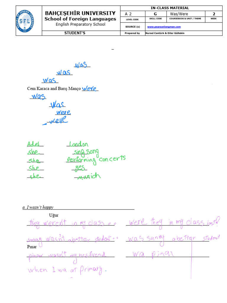 M1 A2 W2 Student Copies All in One File - 1 | PDF