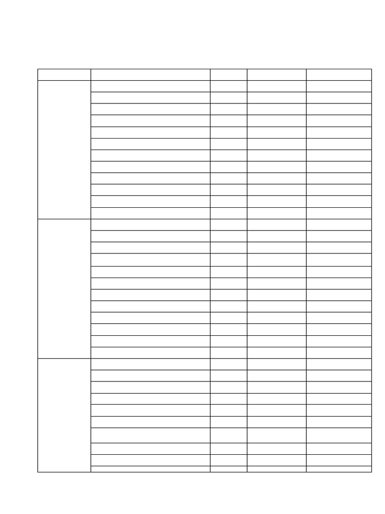 Fss - Exams Table First Semester 2023, 2024 Session | PDF