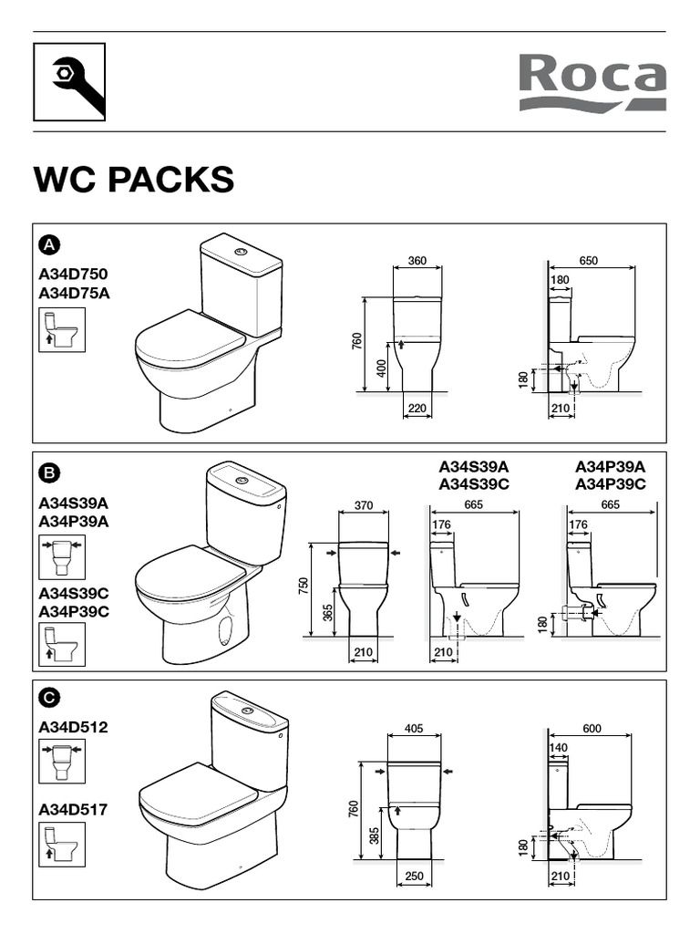Ficha Inodoros 2556612 | PDF
