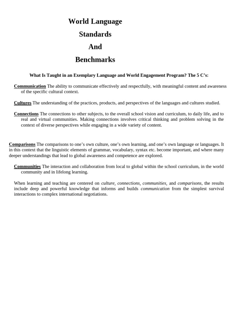 French Standards | PDF