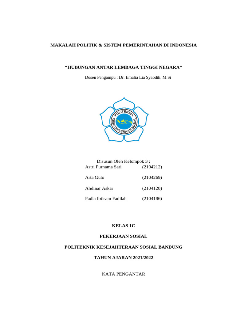 Makalah PSPI | PDF