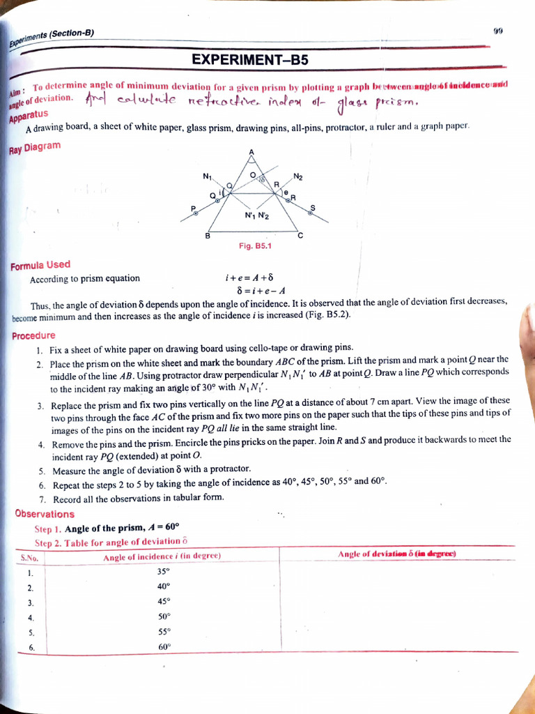 12 SC Expt 6 Physics | PDF
