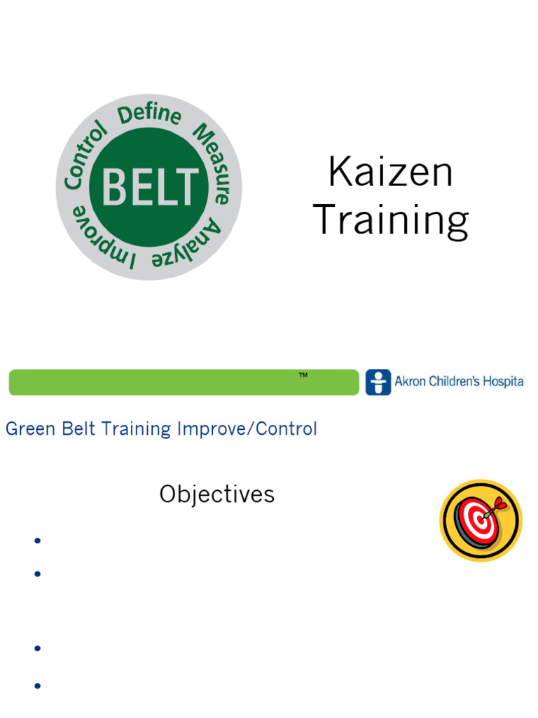 Kaizen Training Deck Reference 1 | PDF