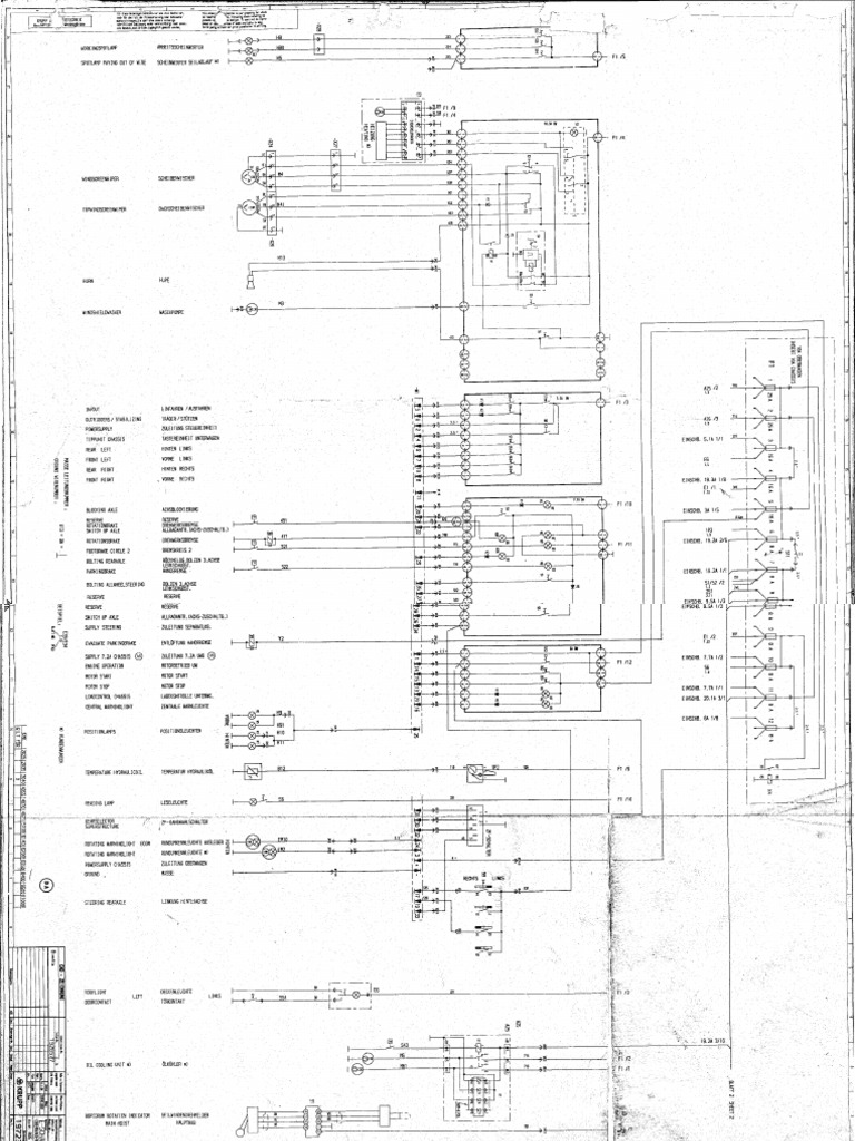 Krupp Dźwig schematy final | PDF
