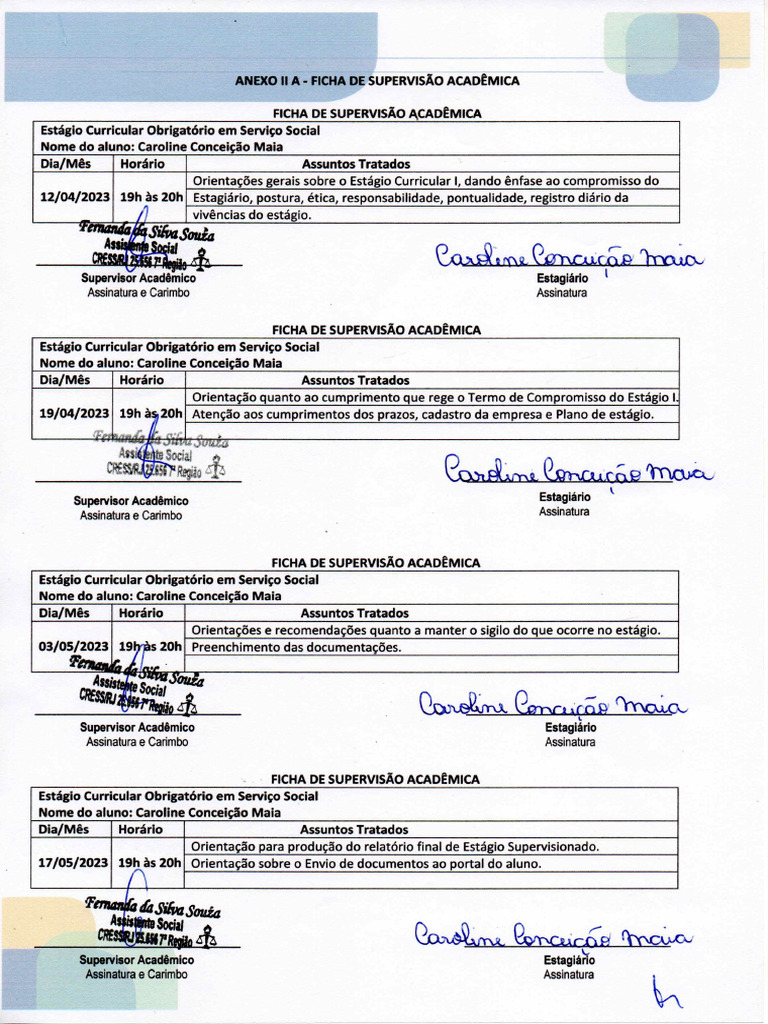 Supervisão Acadêmica | PDF