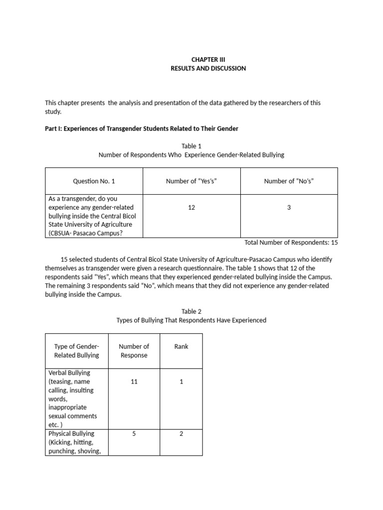 Research Sa Gec 11data Analysis | PDF