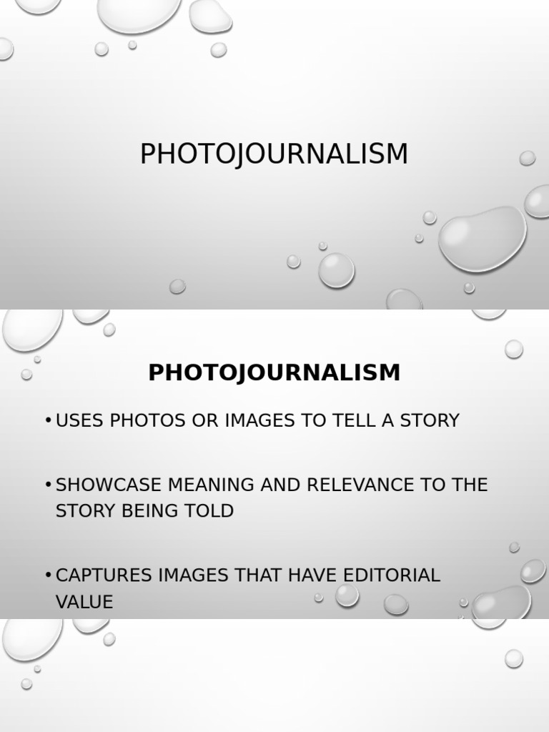 Photojournalism For Upskilling | PDF | Photograph | Imaging