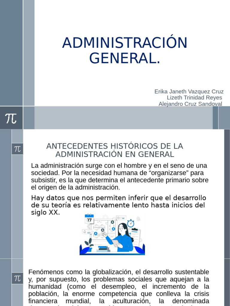 Administracion General Presentacion | PDF