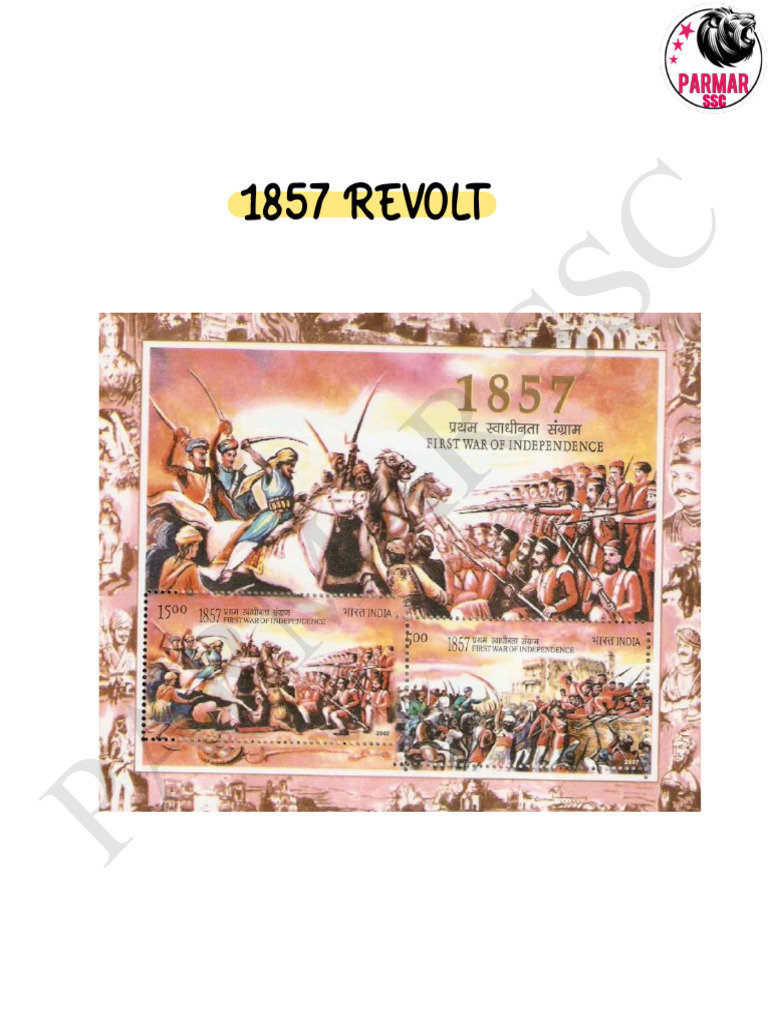 1857 Revolt | PDF
