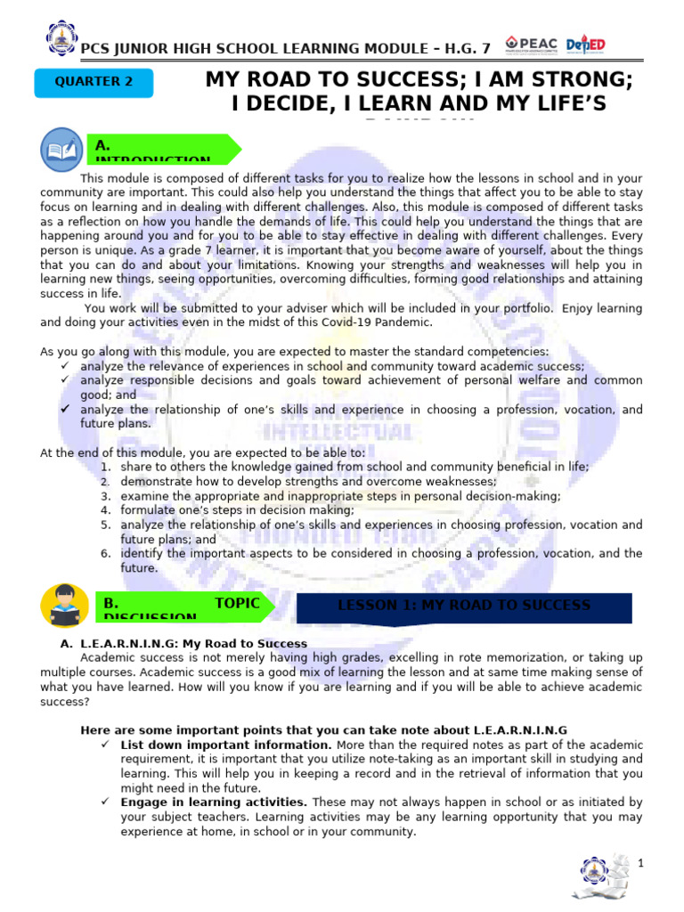 HG7. Quarter 2 | PDF