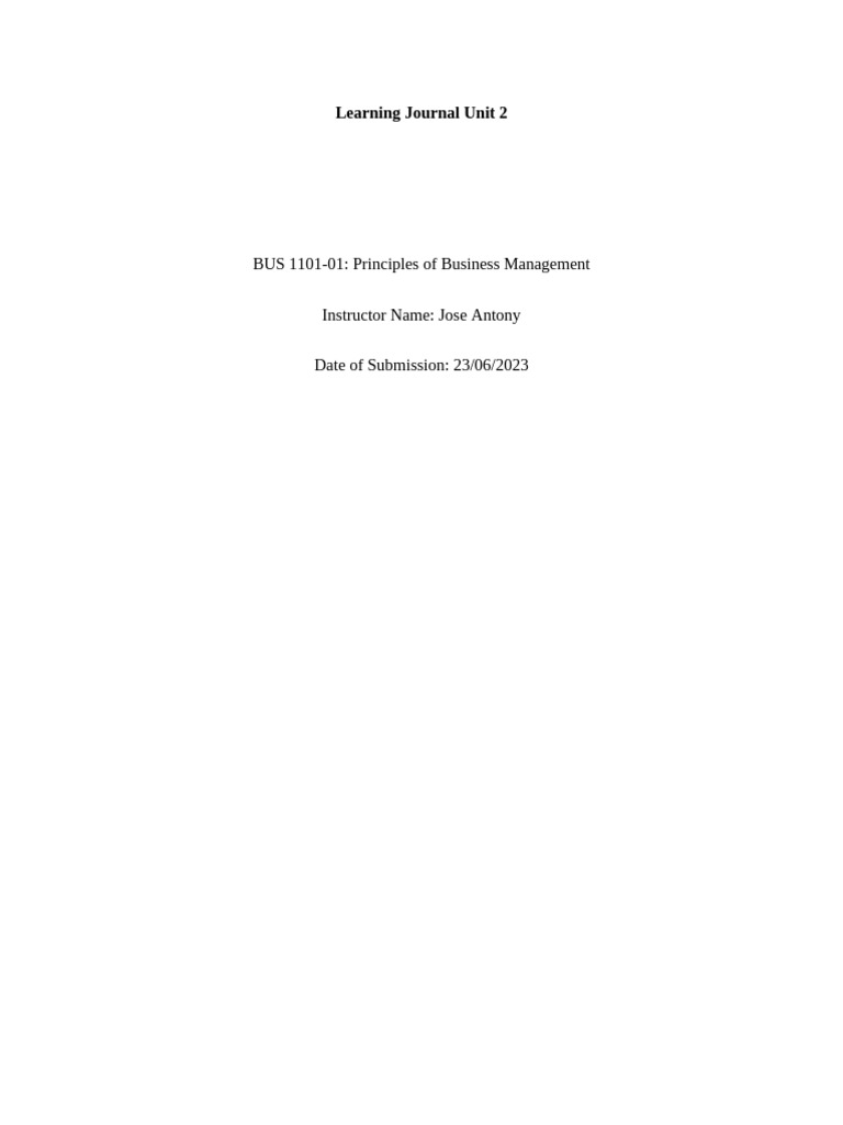 Learning Journal Unit 2 Pdf