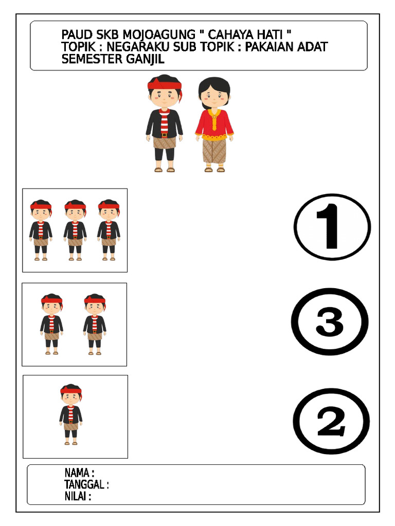 Menarik Garis Angka | PDF