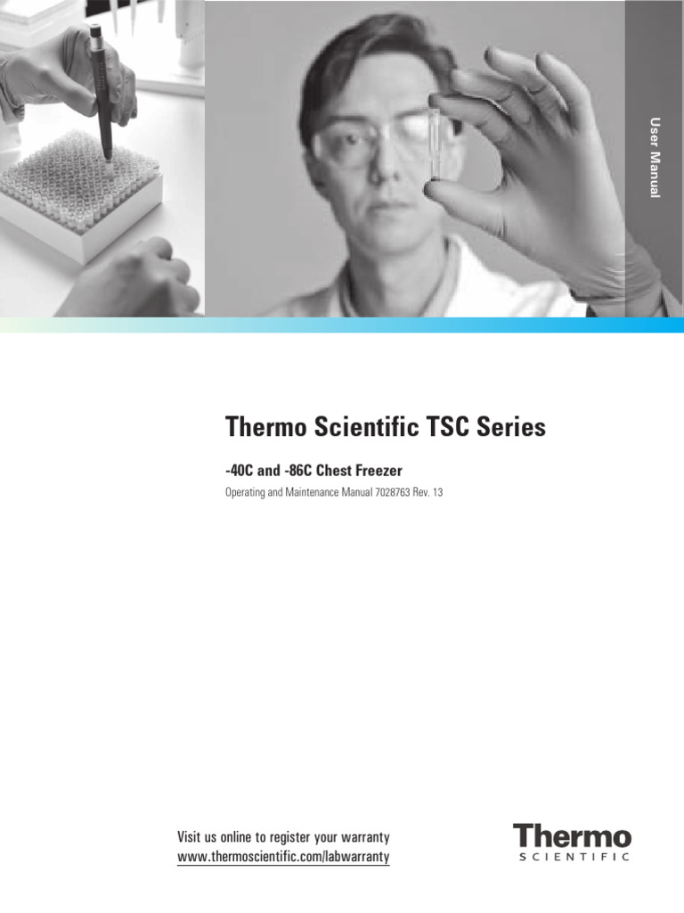 Thermo Sci TSC User Manual EN_rev13 (Current) | PDF