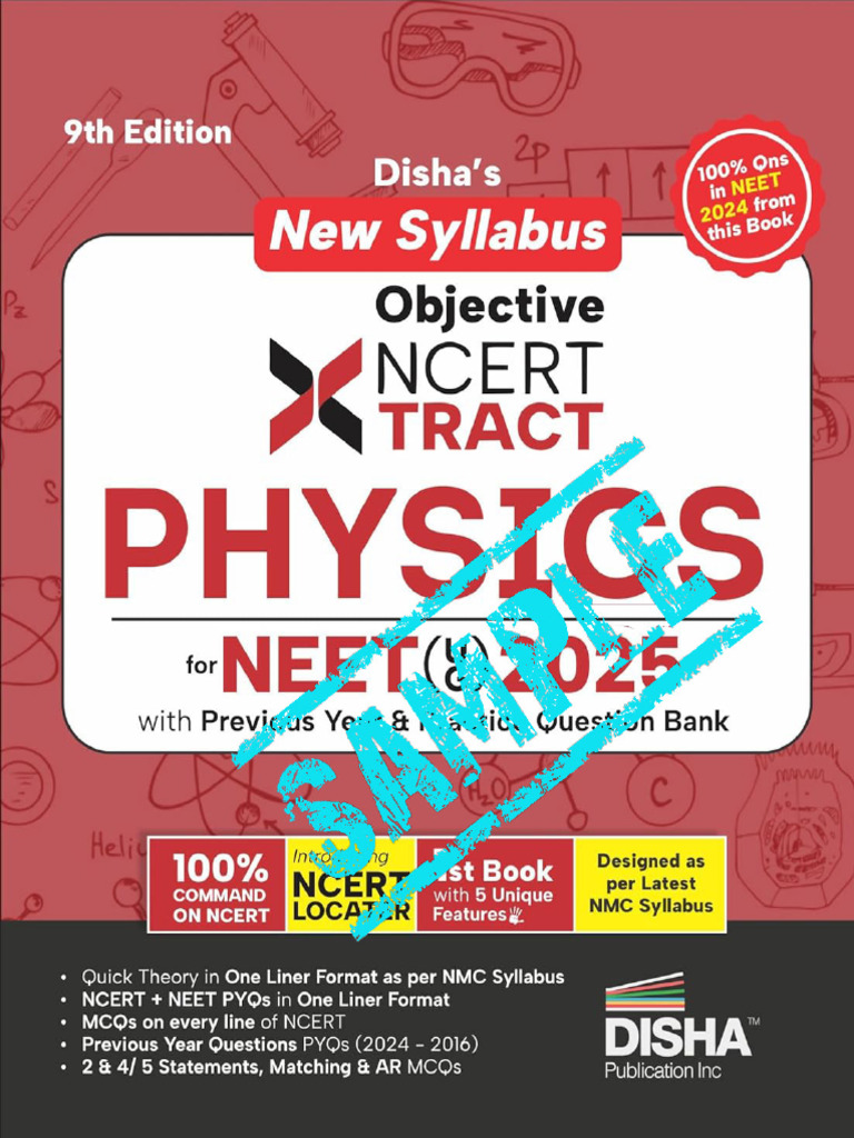 Dishas New Syllabus Objective NCERT Xtract Physics | PDF