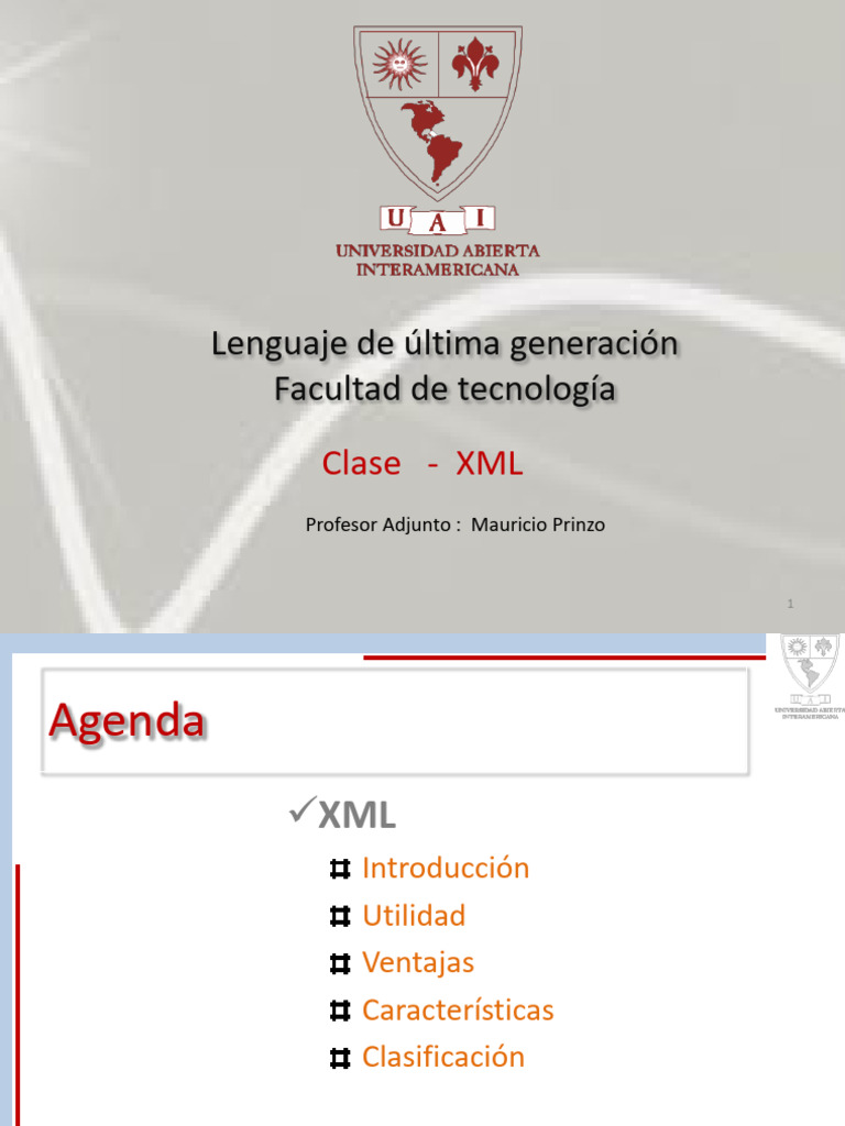 LUG-XML I - GRal +linq | PDF