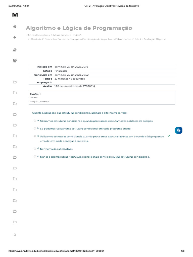 Un 2 - Lógica | PDF