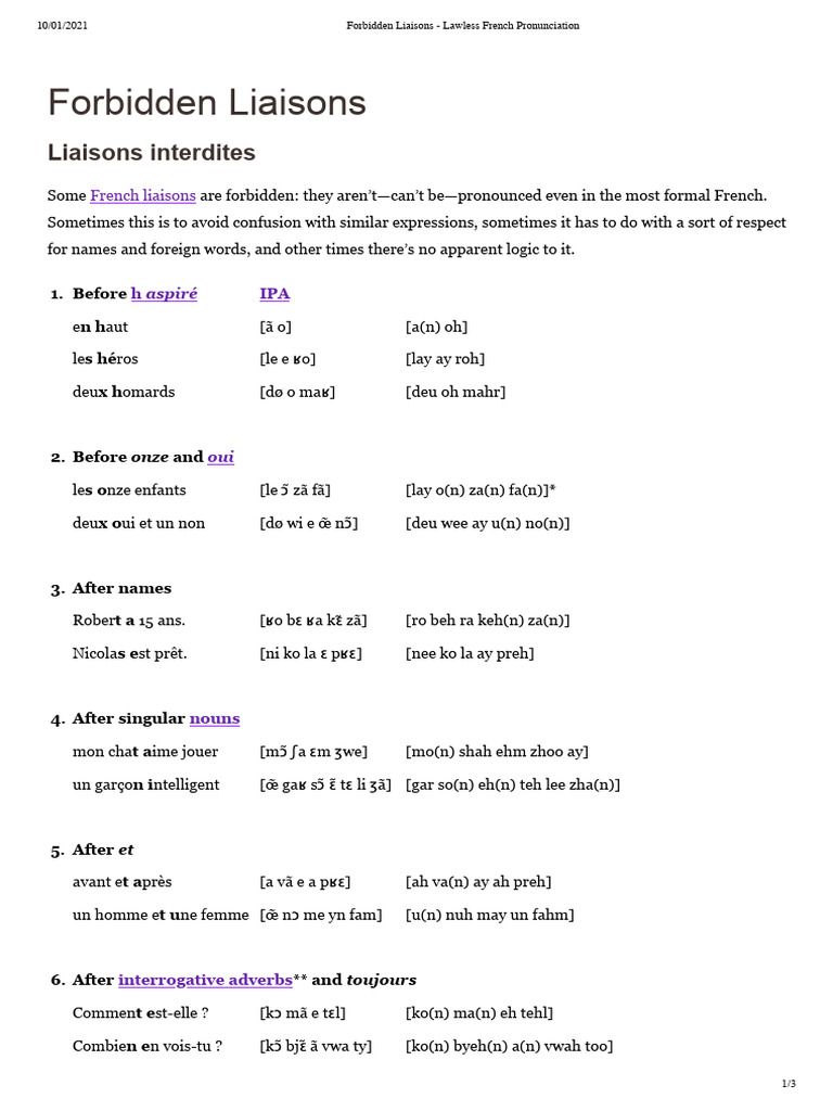 13. Forbidden Liaisons | PDF