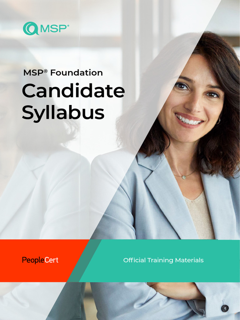 MSP Foundation - Syllabus - EN | PDF