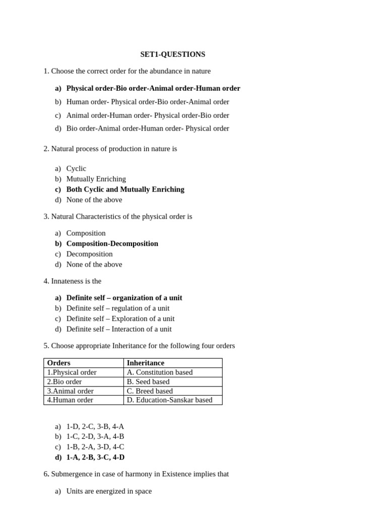 4th and 5th Module Question Bank | PDF | Consciousness | Science & Mathematics