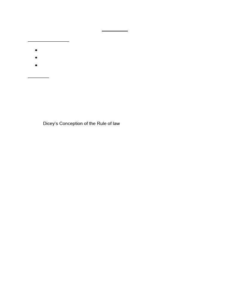 Rule of Law | PDF