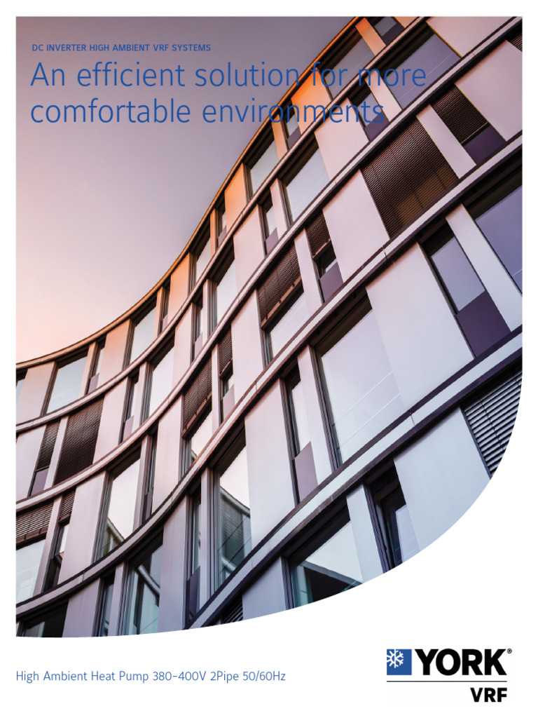 Catalog VRF York | PDF