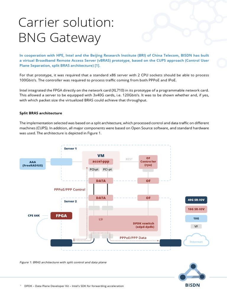 BISDN ProductSheet BNG-Gateway | PDF