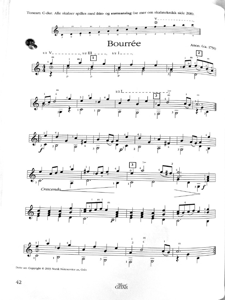 Bouree | PDF