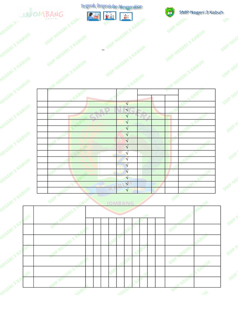 Program Dan Laporan Guru Piket Hari Bu Choirul | PDF