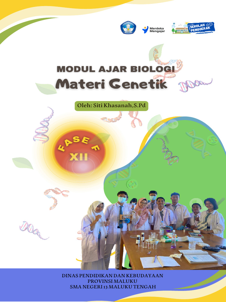 Modul Ajar Materi Genetik | PDF